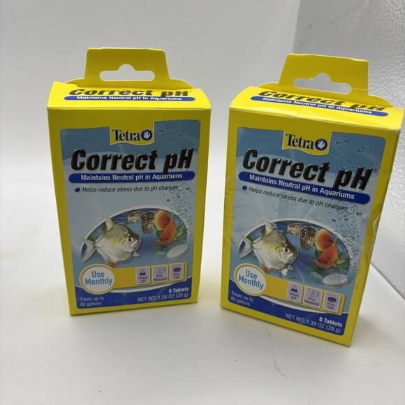Unbranded | Fish | 2 Pack Aquarium Water Treatment Tablets Ph Balance 8 ...